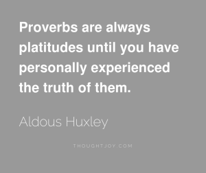 The Platitudes I Swore I Was Going to Avoid – 20 Minutes a Day